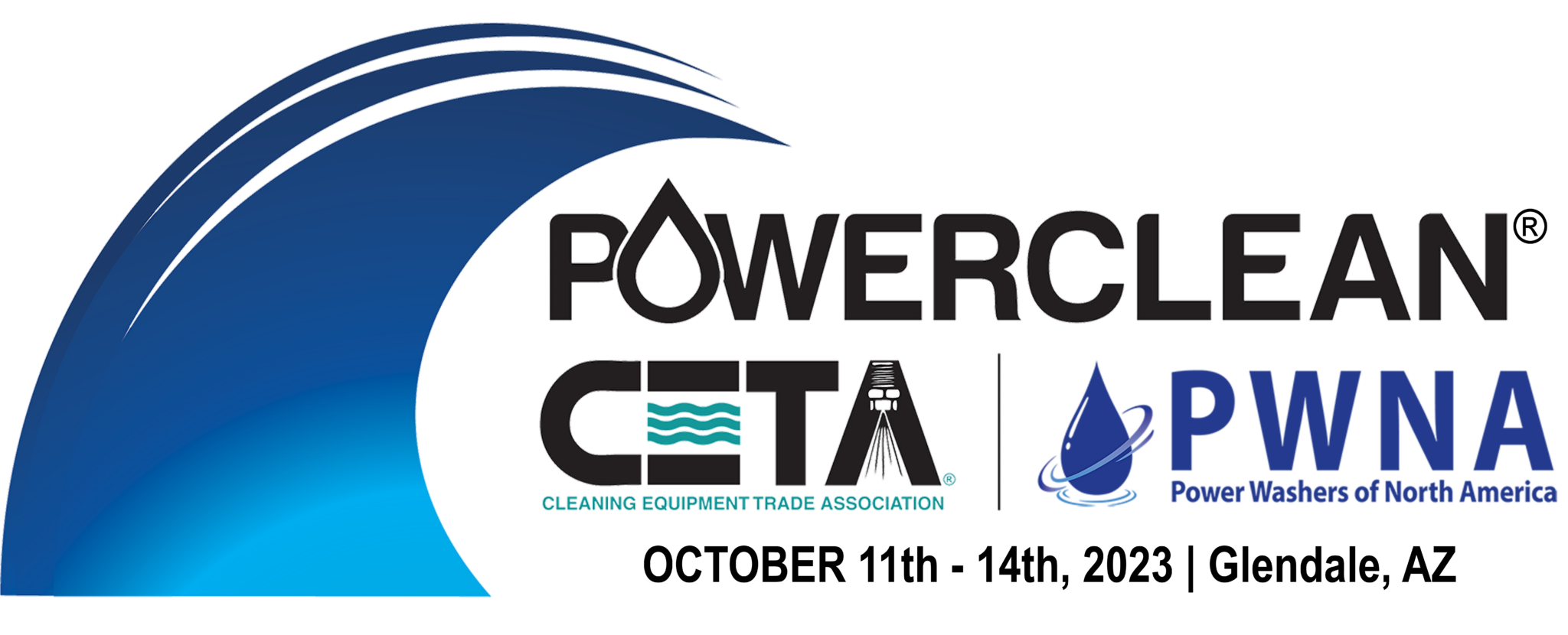 CETA - PWNA PowerClean R Logo - 2023 Glendale - CETA